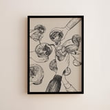 Cheers Wall Art Print Trendy Bar Cart Decor UNFRAMED KIKIANDNIM ...