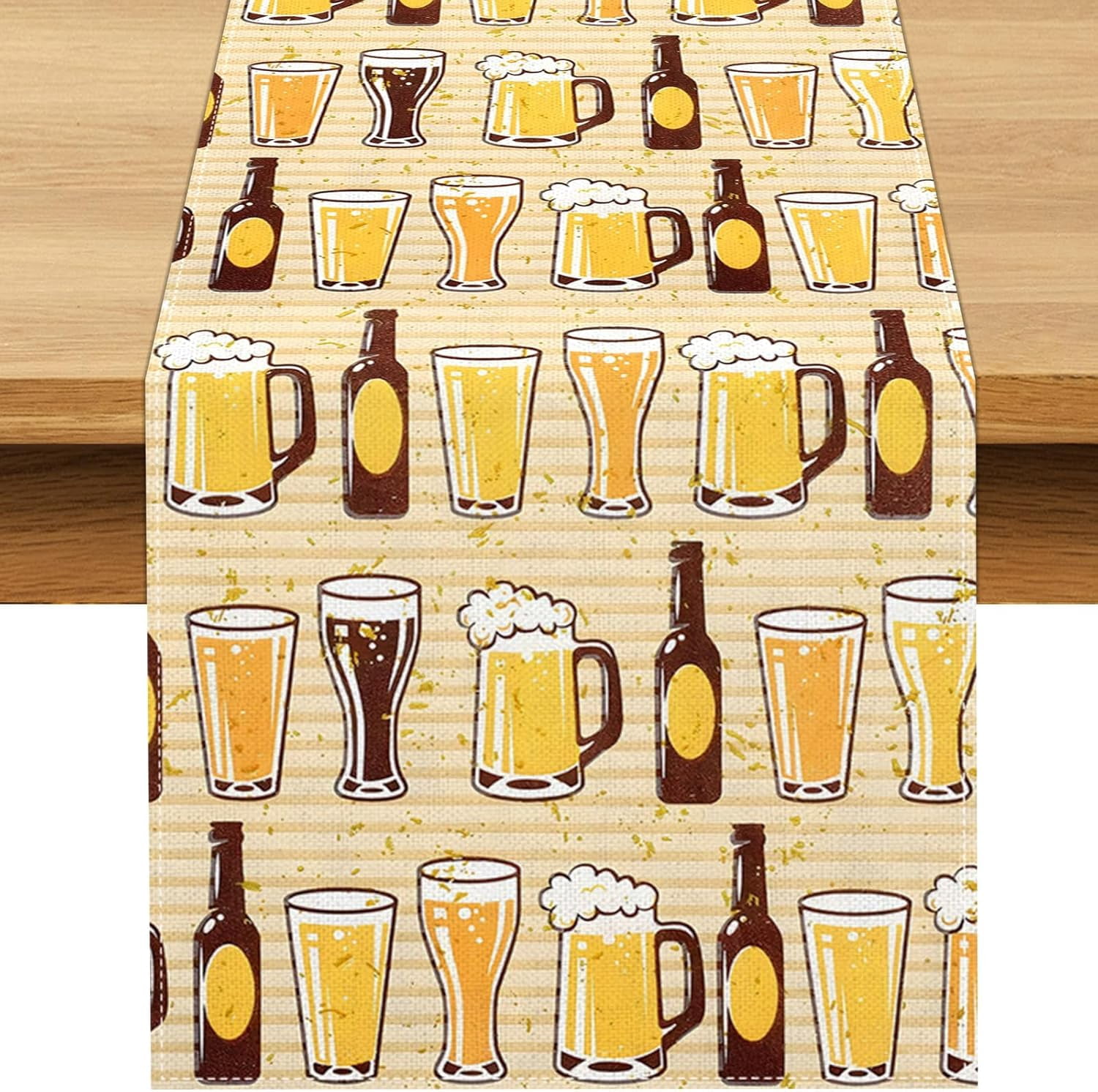 Cheers and Beer Tablecloth Bar Theme Birthday Party Decoration Beer ...