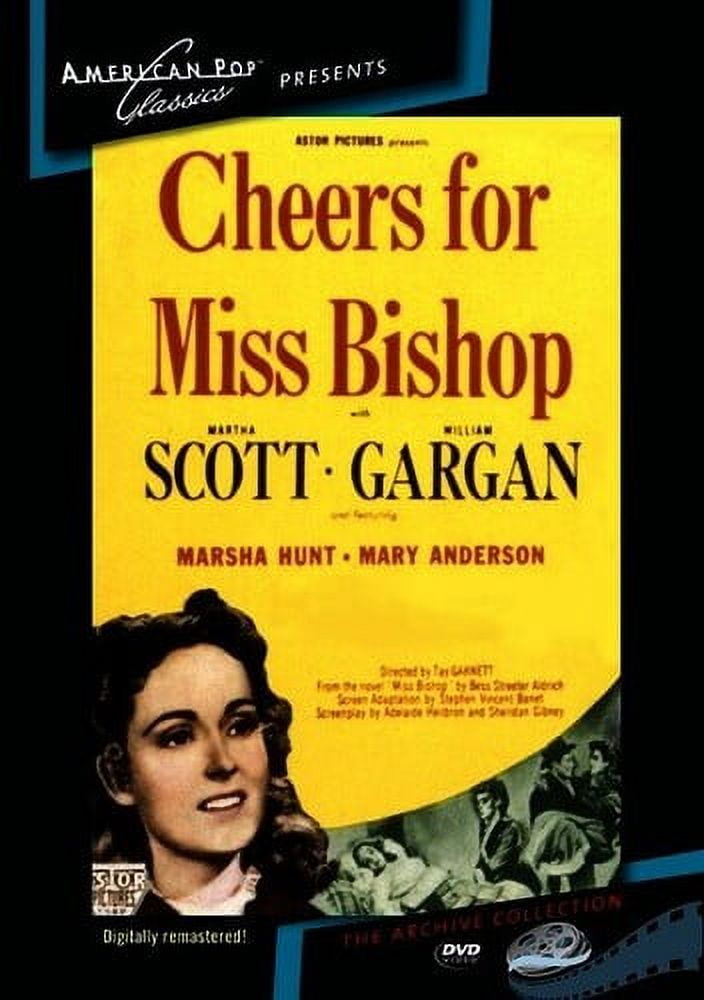 Cheers for Miss Bishop (DVD), American Pop Classic, Drama - Walmart.com