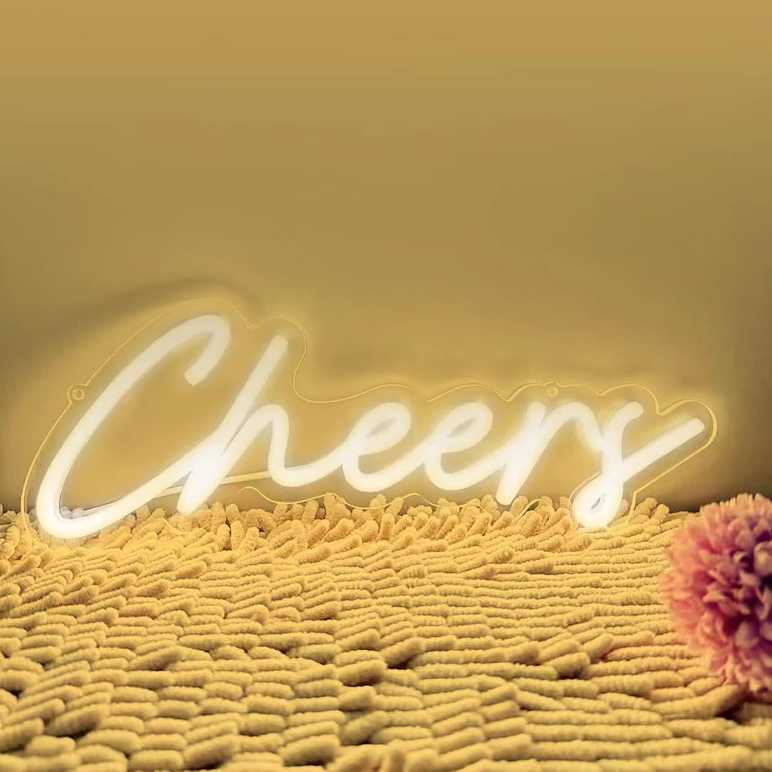 Cheers neon light, 16.5" * 7" wall background bar birthday party ...