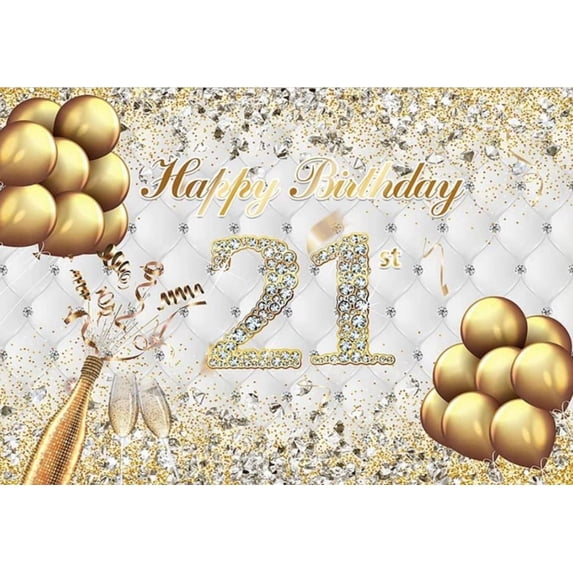 Cheers to 21 Years Birthday rations Pink Rose Gold Happy 21st Birthday ...