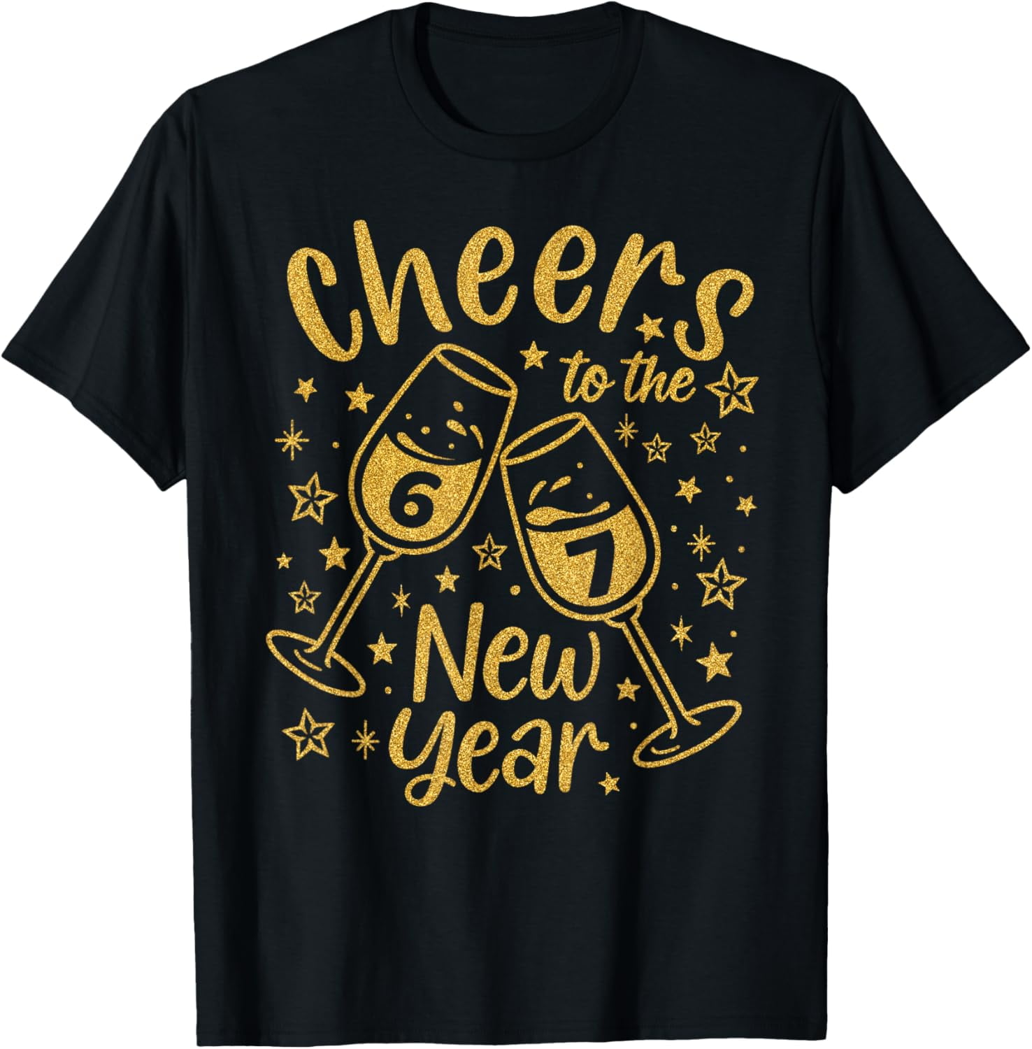 Cheers to The New Year 2026 Funny 67 Meme New Year's Eve T-Shirt ...