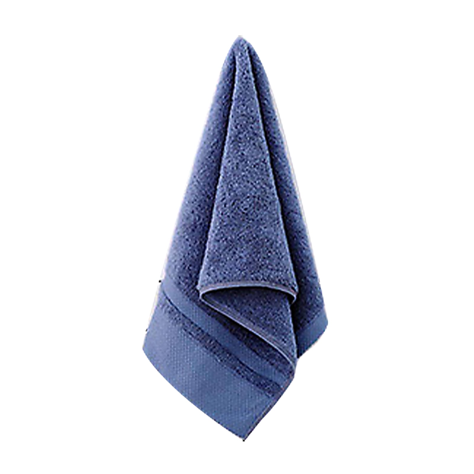 CheersUS Cotton Towels & Washcloths, Dark Blue - Walmart.com