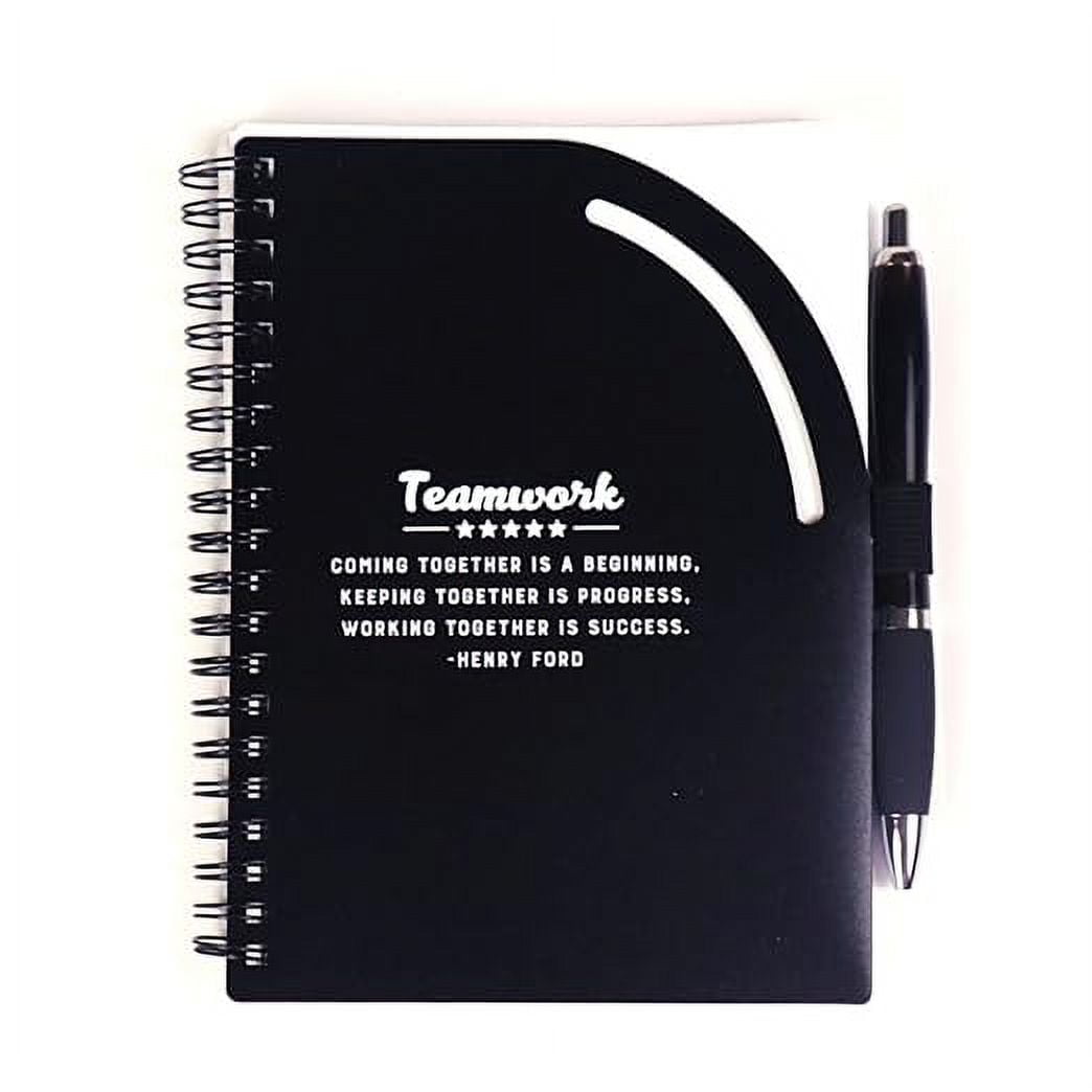 Cheersville - Onboarding Teamwork Gifts - 6x7 Motivational Jotter & Pen ...