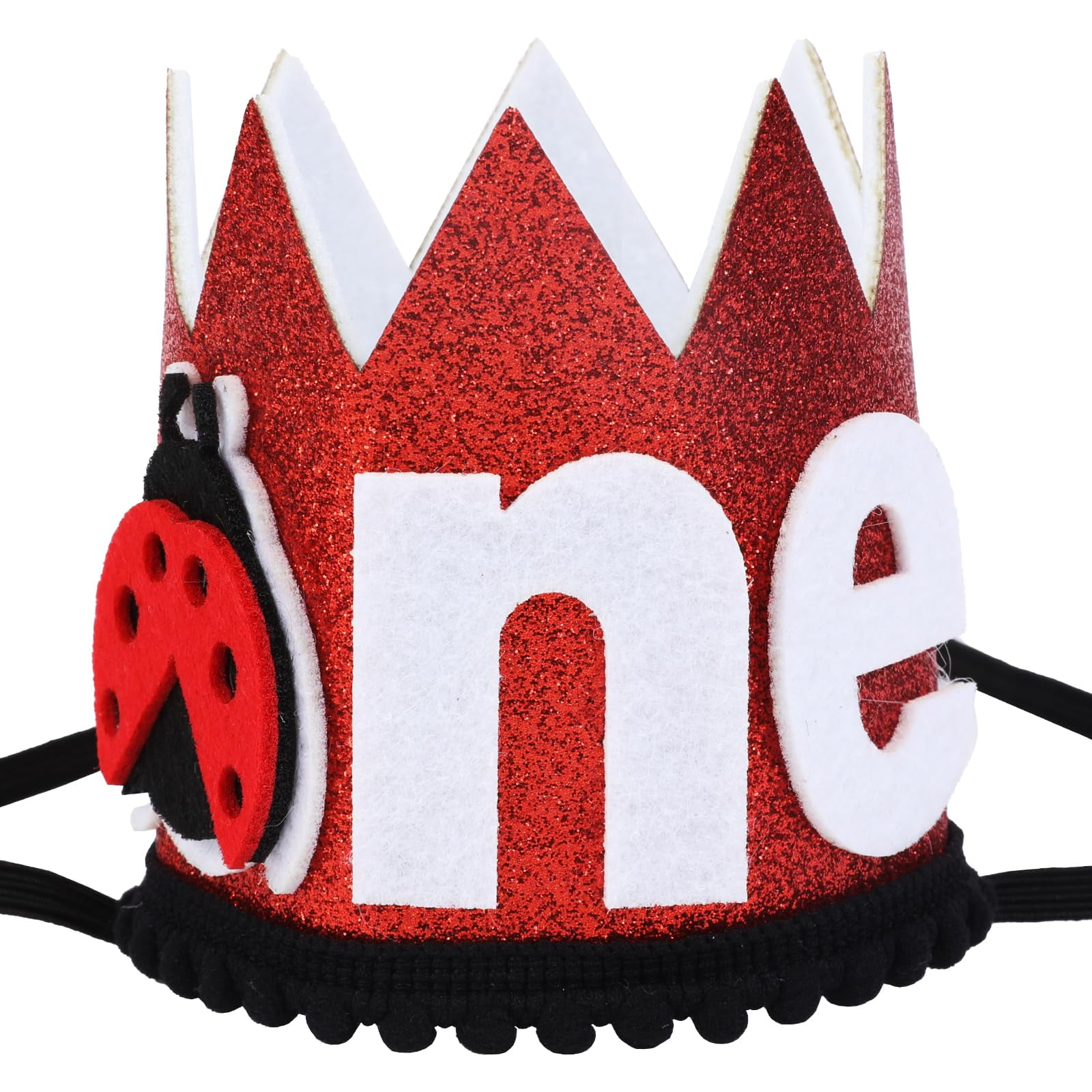 Cheerupp 1st Ladybug Birthday Hat for Girls, 1st Birthday Hat Crown for ...
