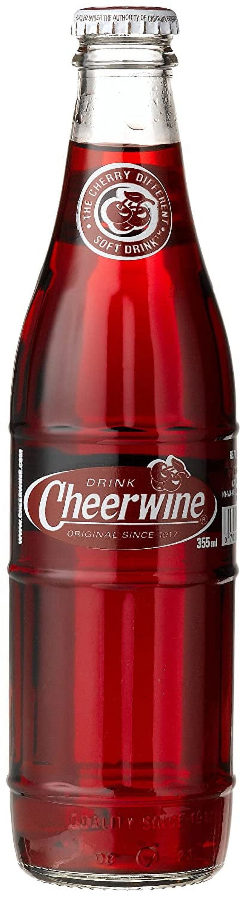 Cheerwine 12 ounce Glass Bottles (Pack of 12) - Walmart.com