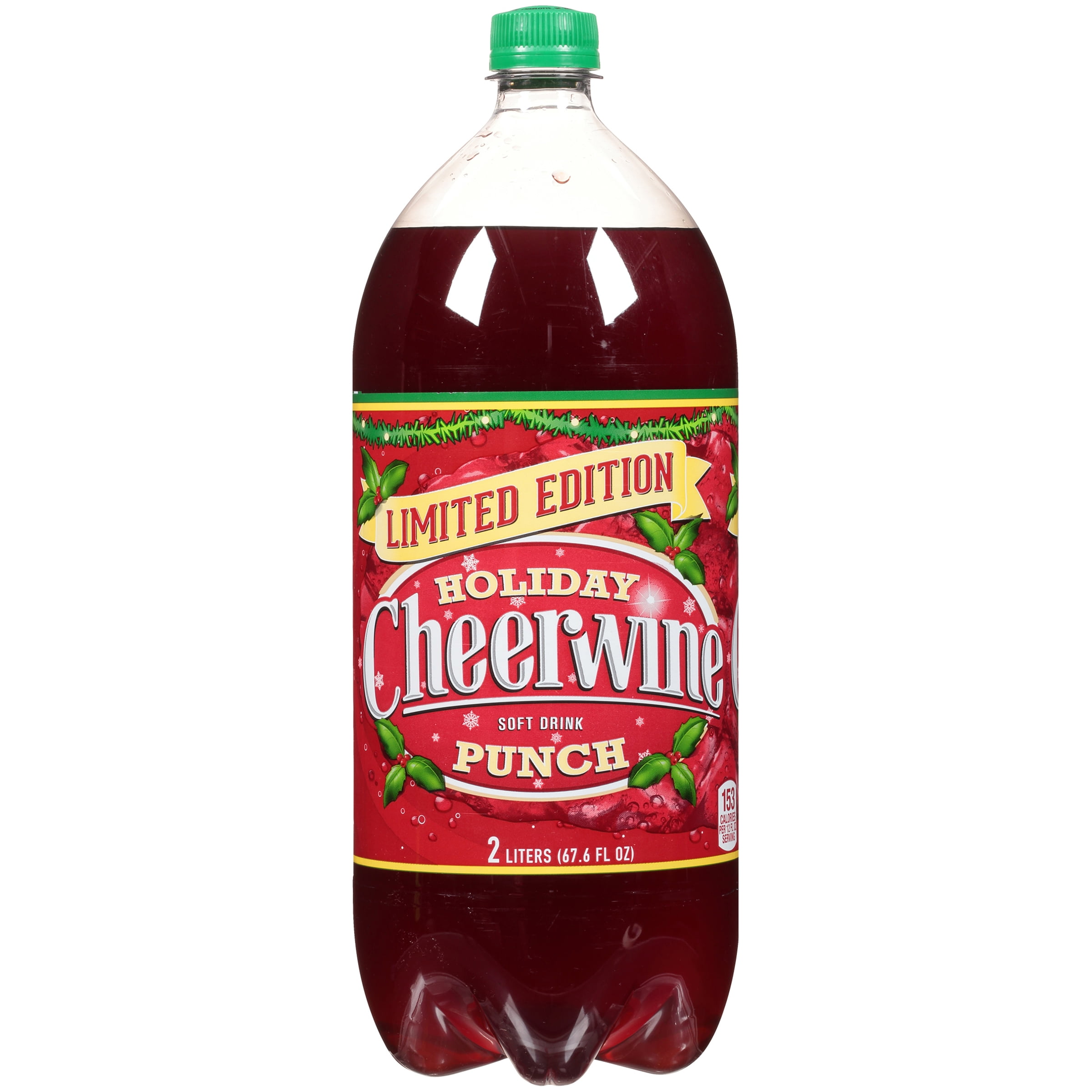 Cheerwine Holiday Punch Soft Drink Limited Edition, 67.6 Fl. Oz ...