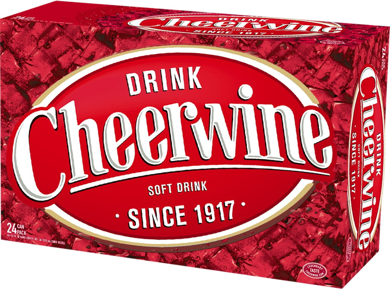 Free Shipping! Cheerwine Soft Drink 12 fl oz Cans, Unique Cherry Flavor ...