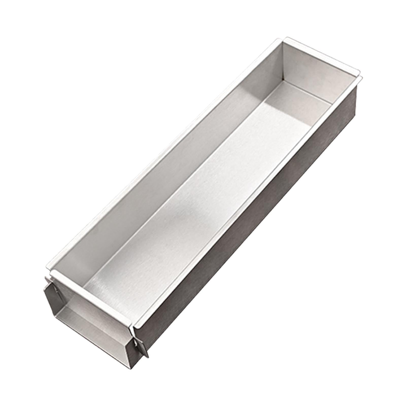 Cheese Baking Tray, Nonstick Stainless Steel, Movable Side Design, for ...