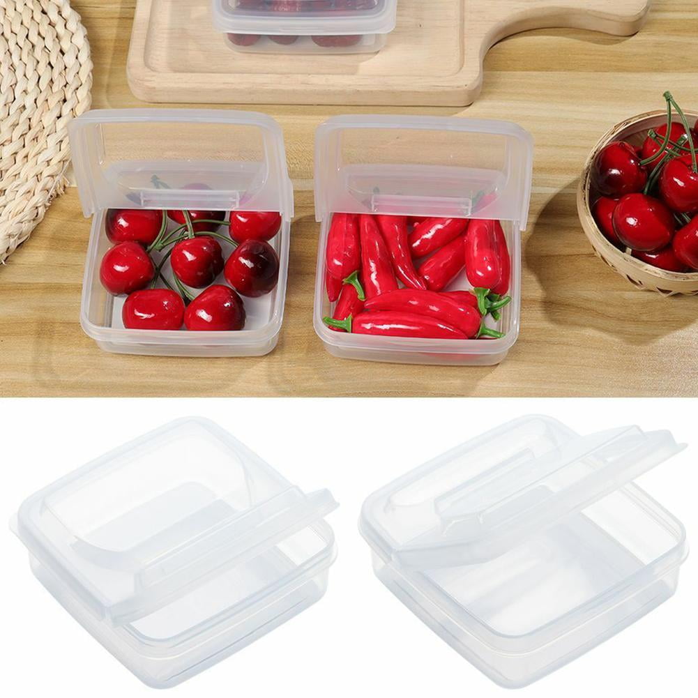 Cheese Box 4 Pack Cheese Packaging Box Refrigerator Fruit Sealed Fresh ...