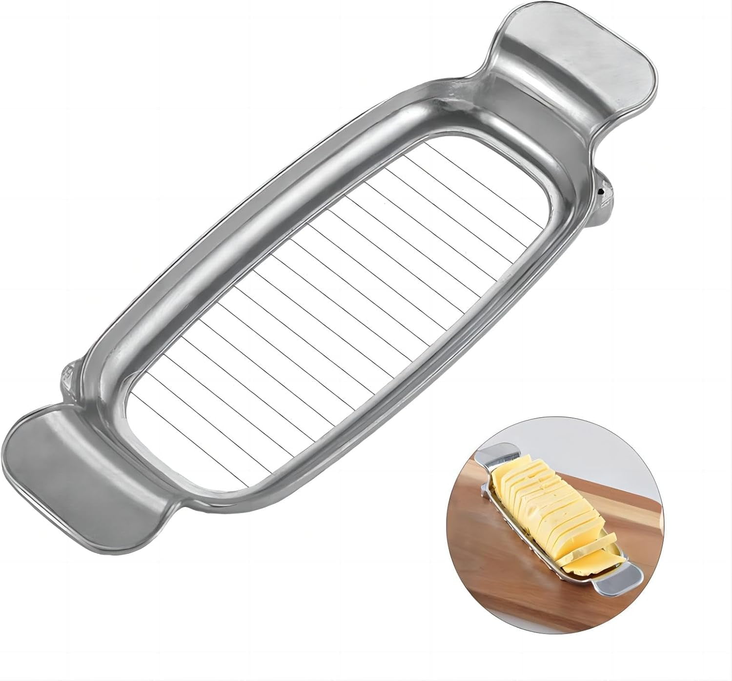 Cheese and Butter Slicer Cutter Cheese Slicers for Block Cheese Butter ...
