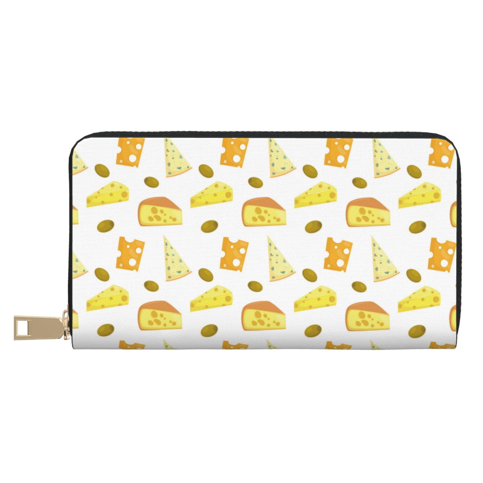 Cheese Cake Wallet Women, Leather Bifold Multi Card Wallet, Women's ...