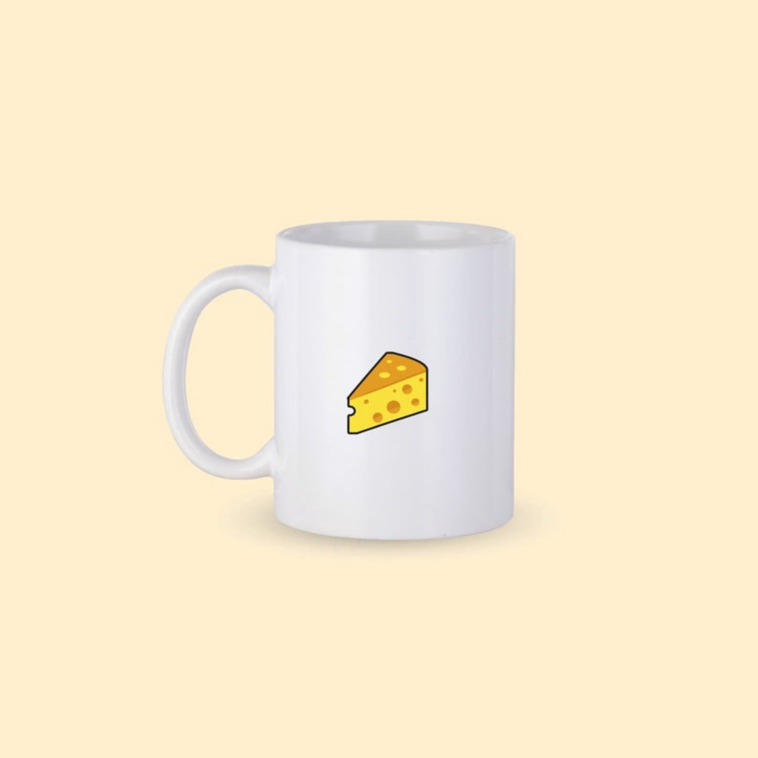 Cheese Coffee Mug, Pernalized Cheese Mug, Custom Coffee Cup, Cheese Mug ...