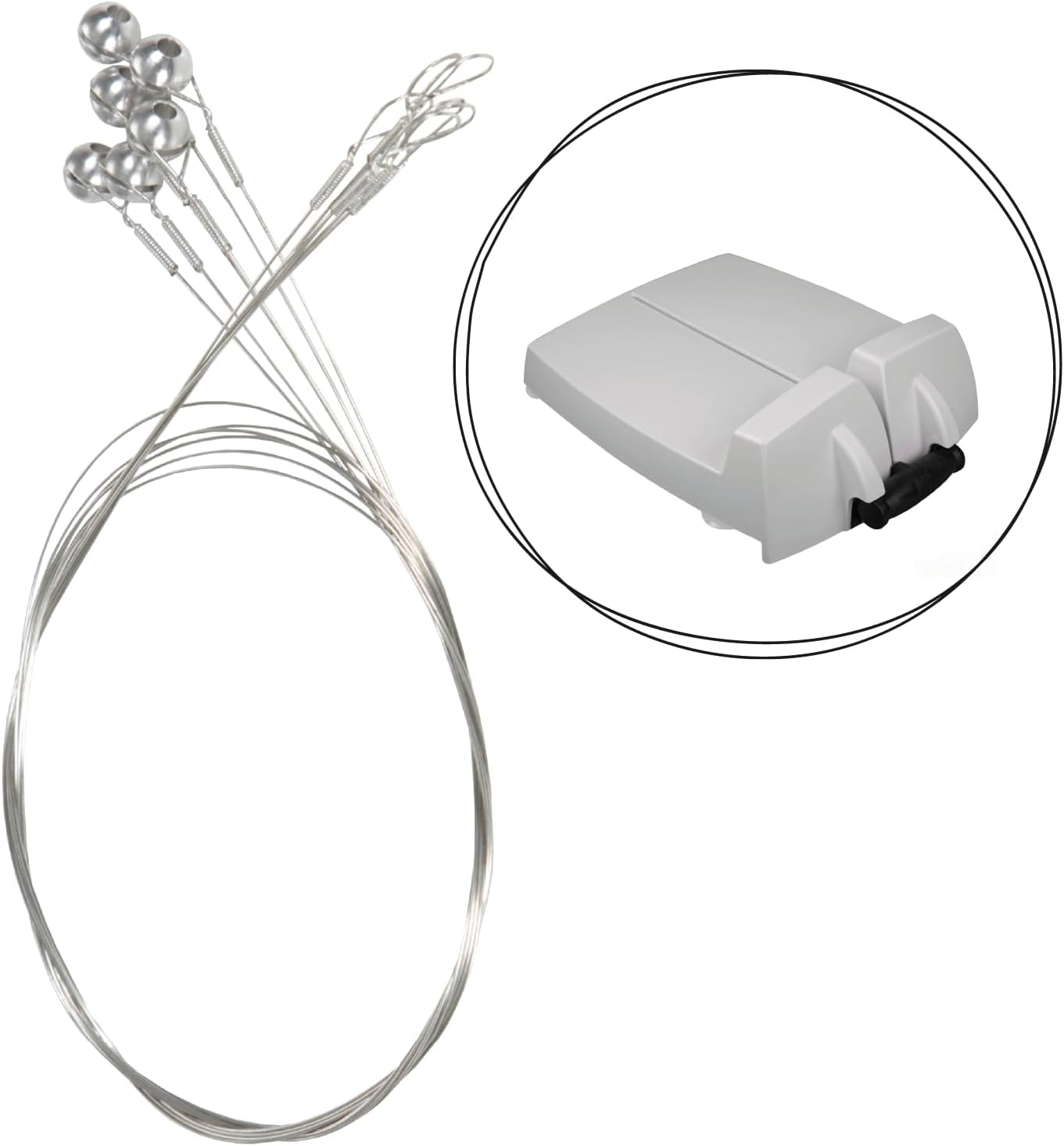 Cheese Commander Pro Cutting Wires - 6 Set Cheese Slicer Cutter Wires ...