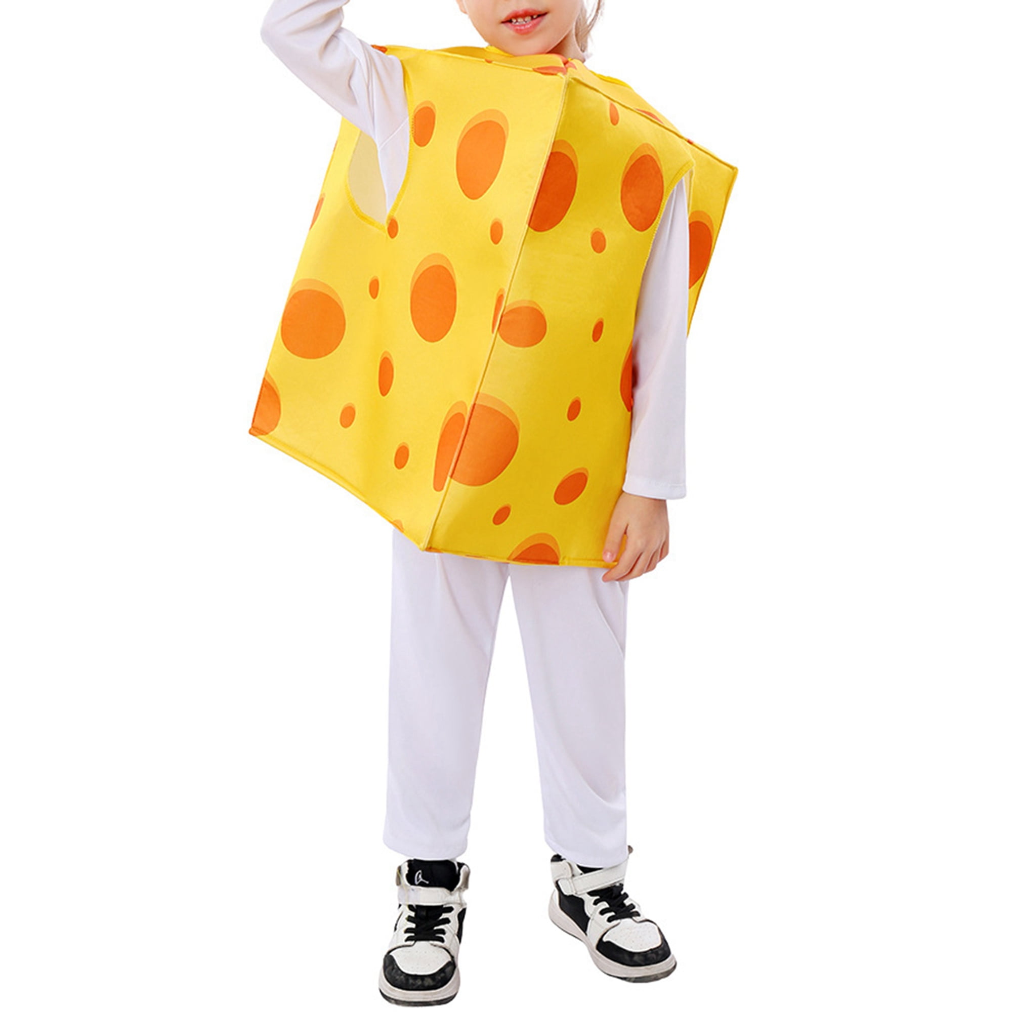 Cheese Costume for Kids Funny Food Costume Halloween Cute Cheese ...