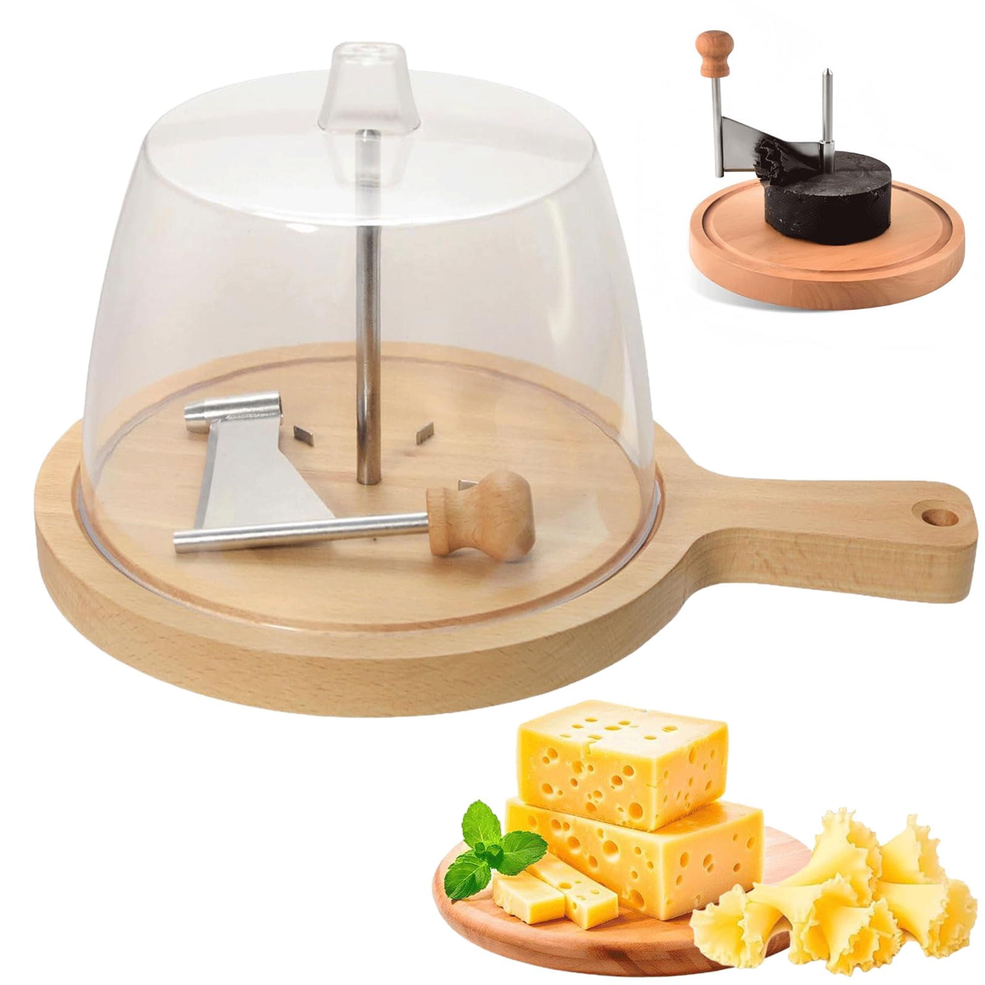 Cheese Curler Wheel - Stainless Cheese Cutter, Cheese Curler Flower ...