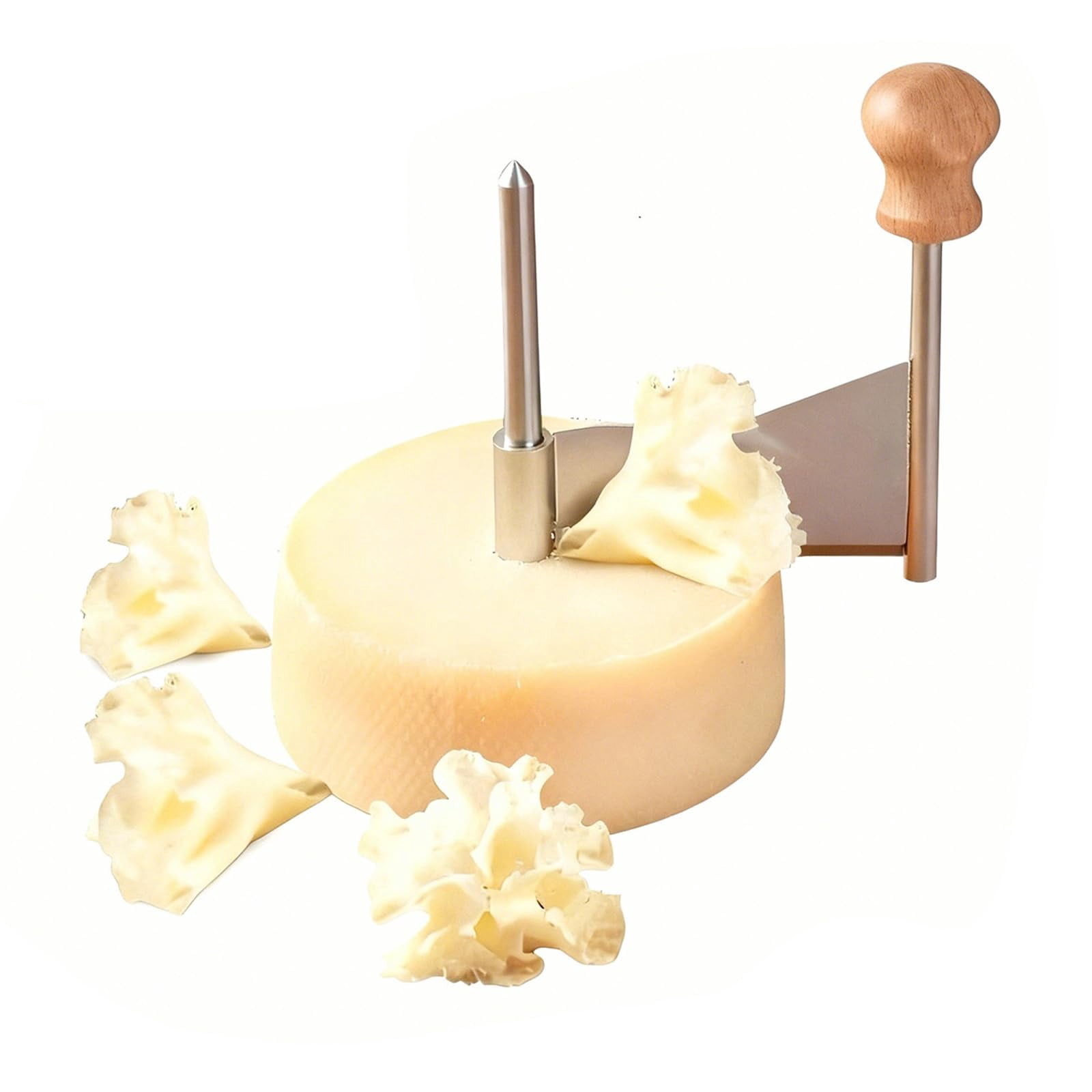 Cheese Curler Wheel, Stainless Steel Cheese Butter Chocolate Shaver for ...