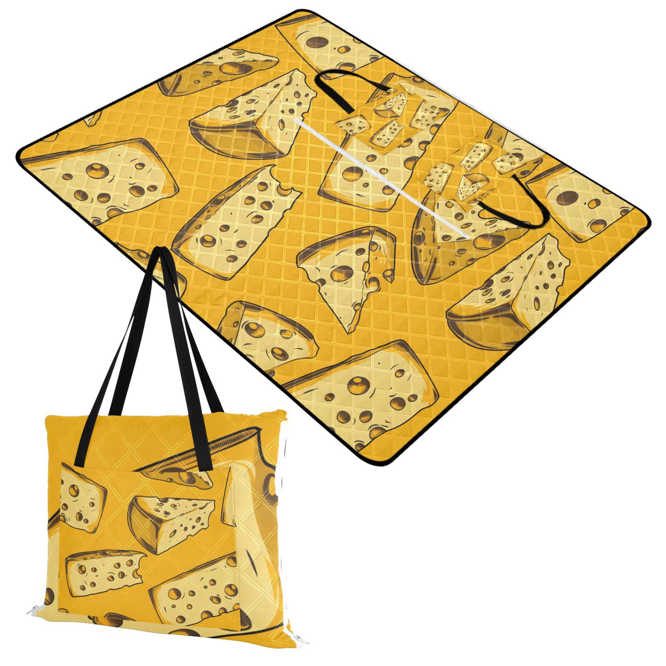 Cheese Extra Large Picnic Beach Blanket Waterproof Sand Proof Portable ...