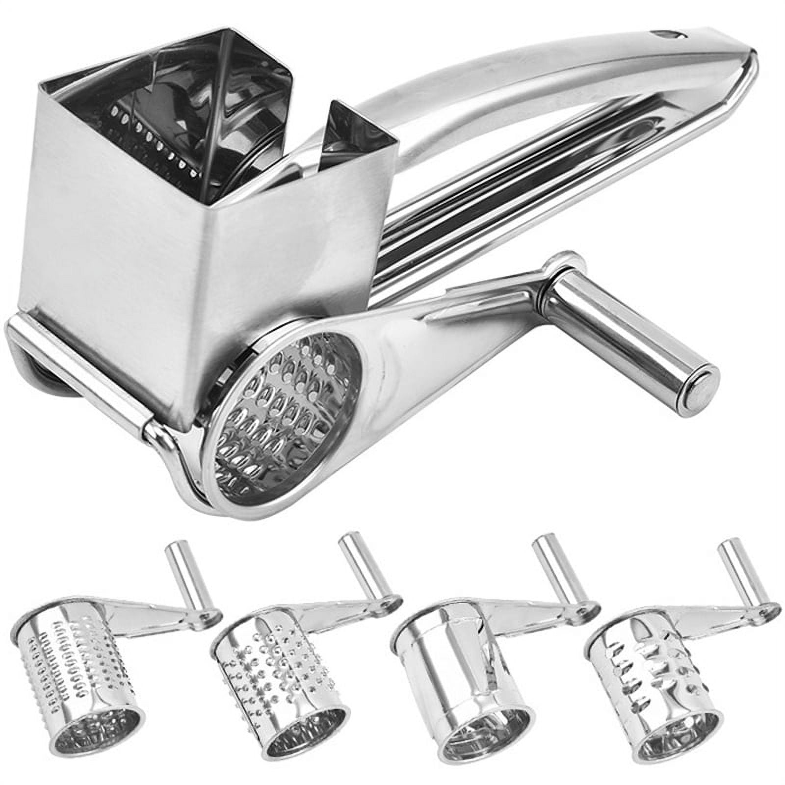 Cheese Grater 430 Stainless Steel Vegetable Shredder Cutter Grinder ...