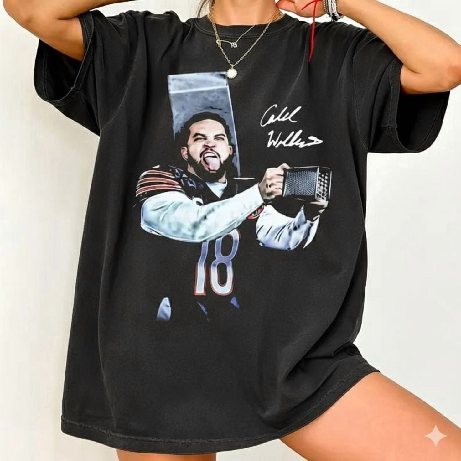 Cheese Grater Chicago Football Graphic Game Day Caleb Williams Fan ...