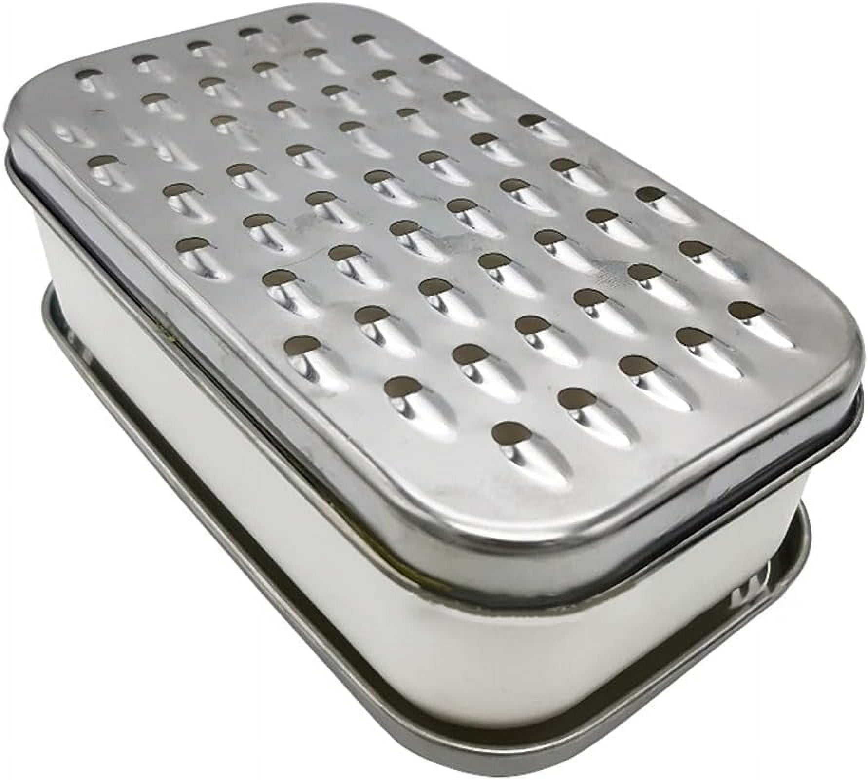 Cheese Grater with Food Saver Container 2 In1 Fruit Vegetable Chopper ...