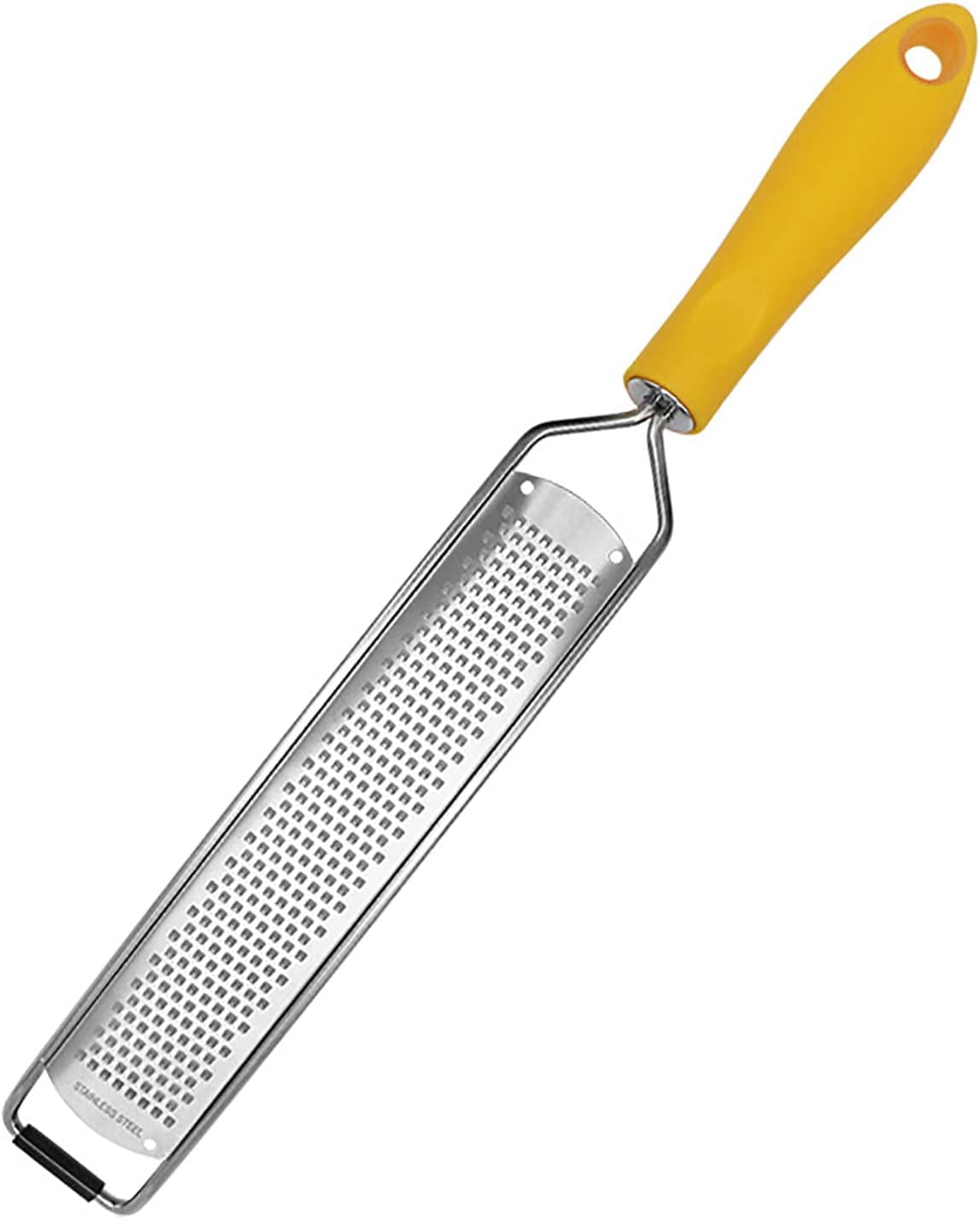Cheese Grater Lemon Zester for Kitchen - Stainless Steel Blade Ginger ...