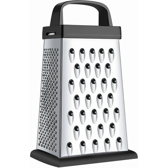 Cheese Grater, Mini Size 4-Sided Stainless Steel Food Shredder for ...