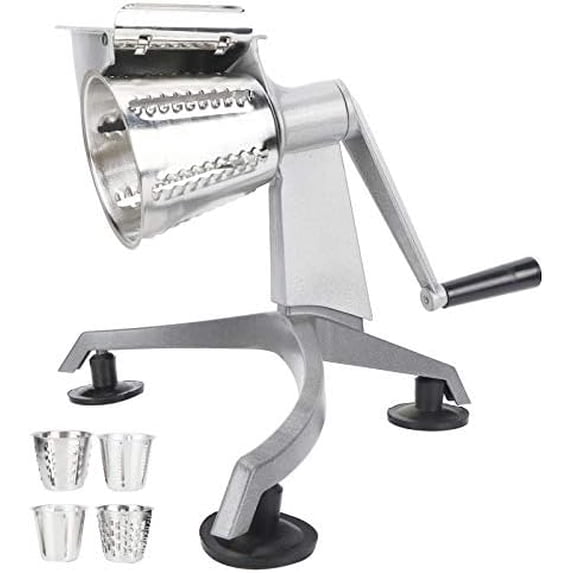 Cheese Grater Multi Functional Hand Crank Vegetable Cutter Grater Food ...