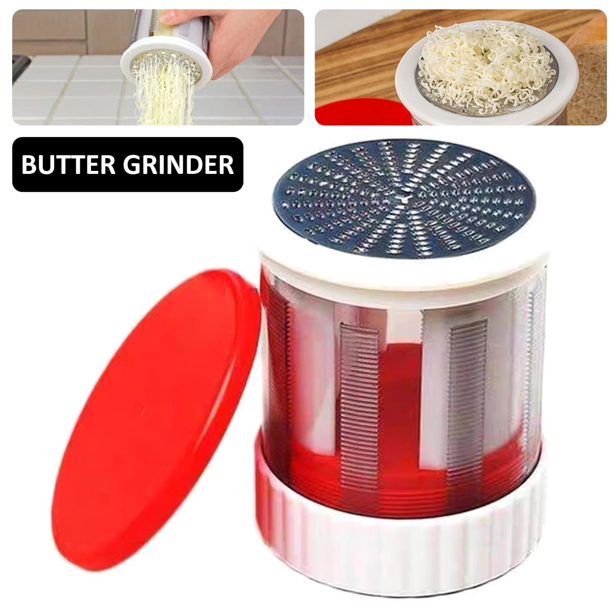 Cheese Grater Stainless Steel Butter Grinder Efficient Butter Mincer ...