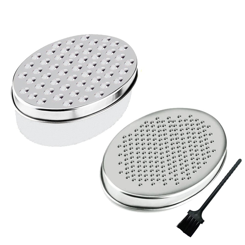 Cheese Grater with Container for Kitchen with 2 Sizes Lid - Perfect for ...