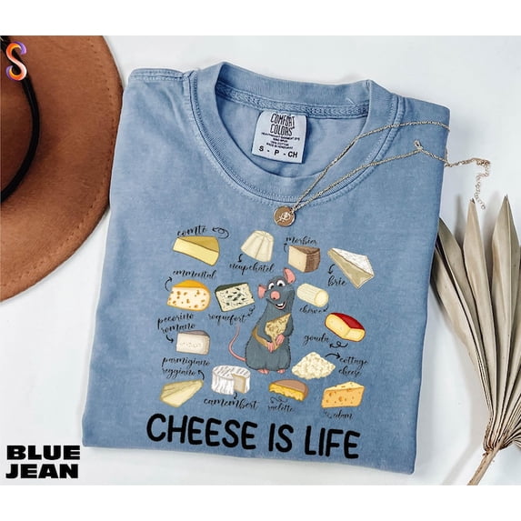 Cheese Is Life Disneyland Little Chef Graphic Shirt Food Lover Family ...