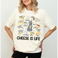 Cheese Is Life T-Shirt, Remy T-Shirt, Ratatouille Chef, Disney Pixar ...