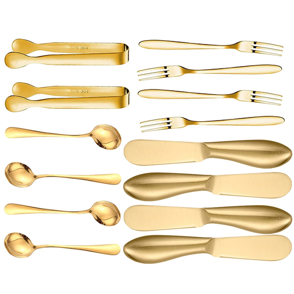 Butter Spreader Knives Set with Stainless Steel Blades for Home Use ...