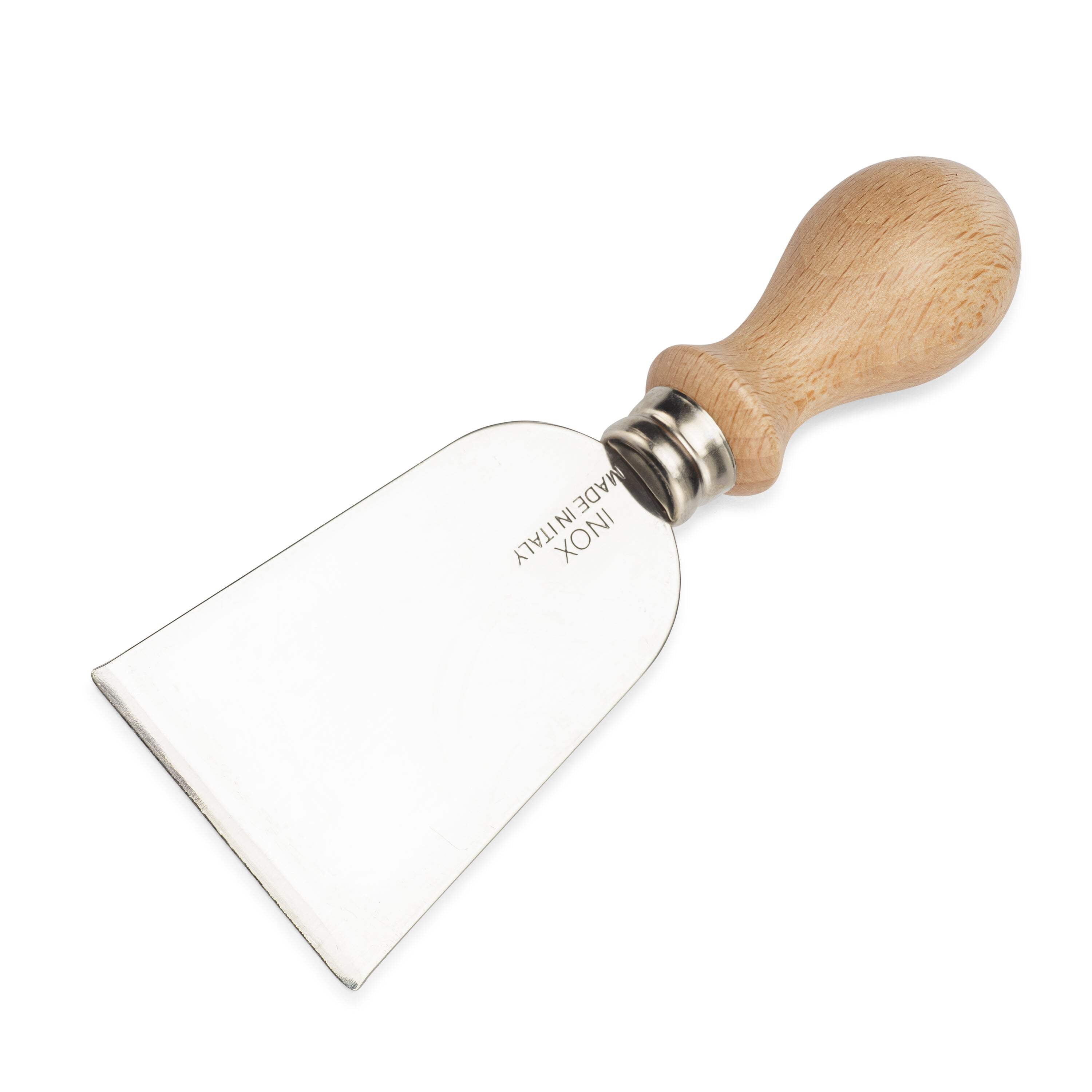 Cheese Knife Wide Spatula, Stainless Steel with Wood - Walmart.com