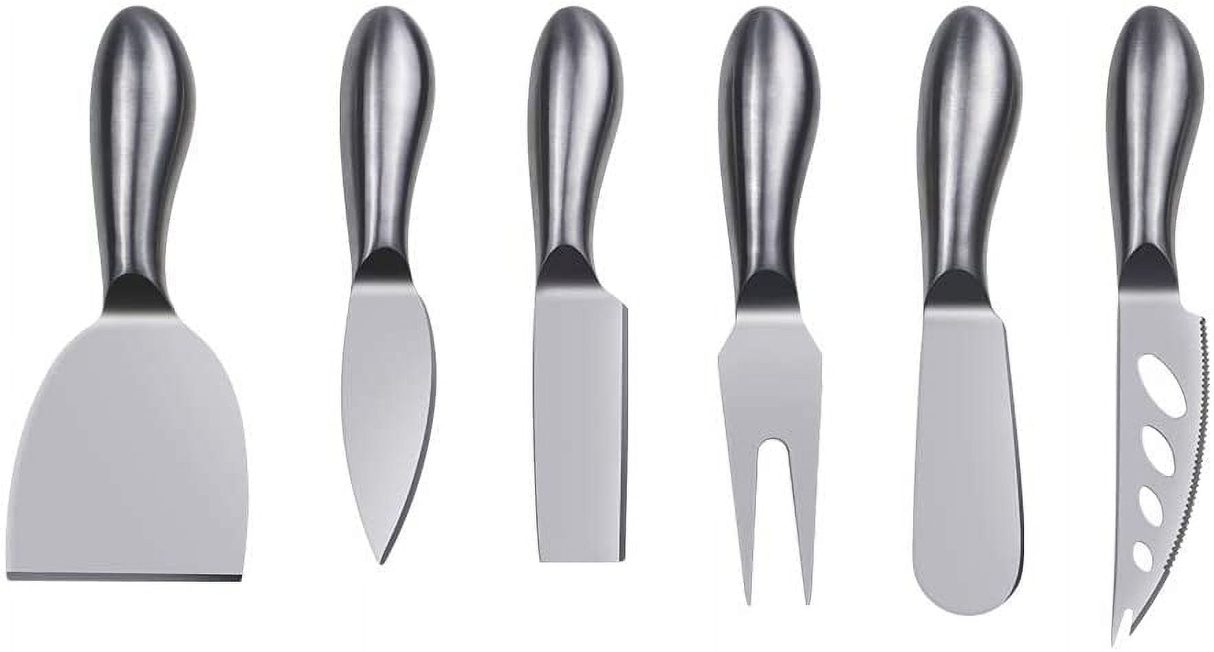 Cheese Knives with Stainless Steel Handles and Cheese Slicer Cheese ...