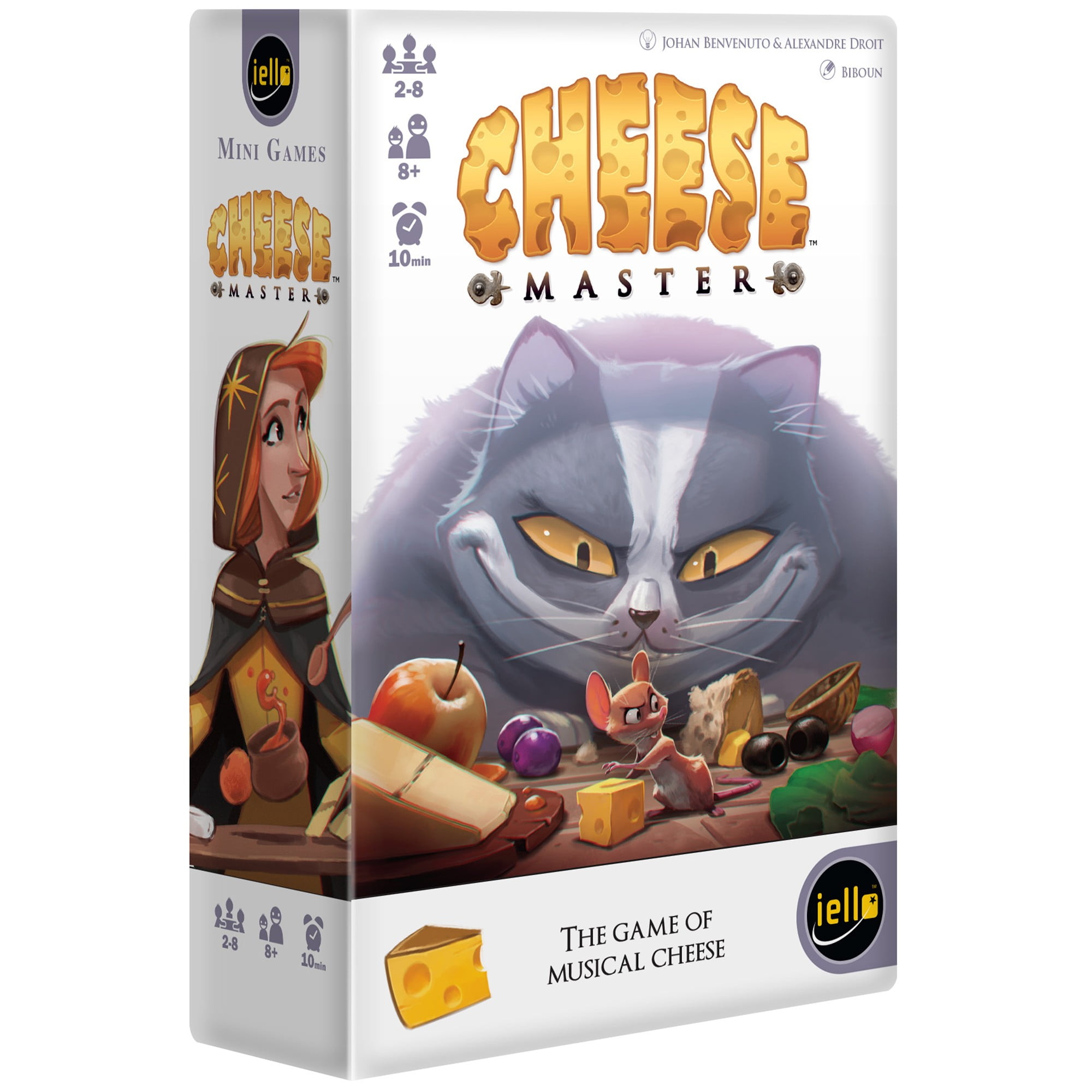 Cheese Master - The Game Of Musical Cheese, Card Game By Iello, Fast ...