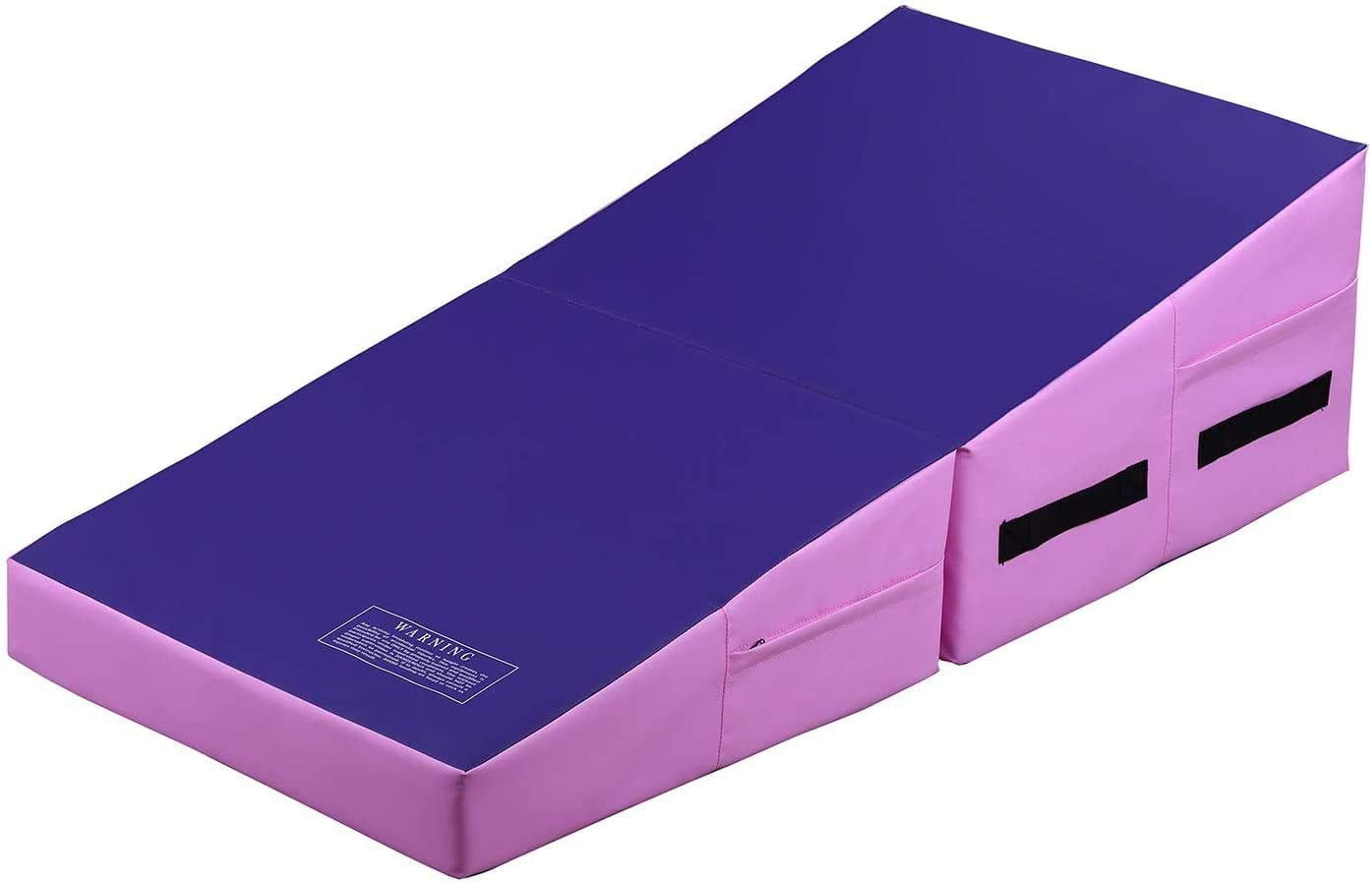 Cheese Mat Incline Wedge Mat,Wedge Gymnastics Tumbling Mat, 47''x24 ...