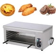 Cheese Melter, 2000W Electric Steak Broiler, 110V Commercial Salamander ...