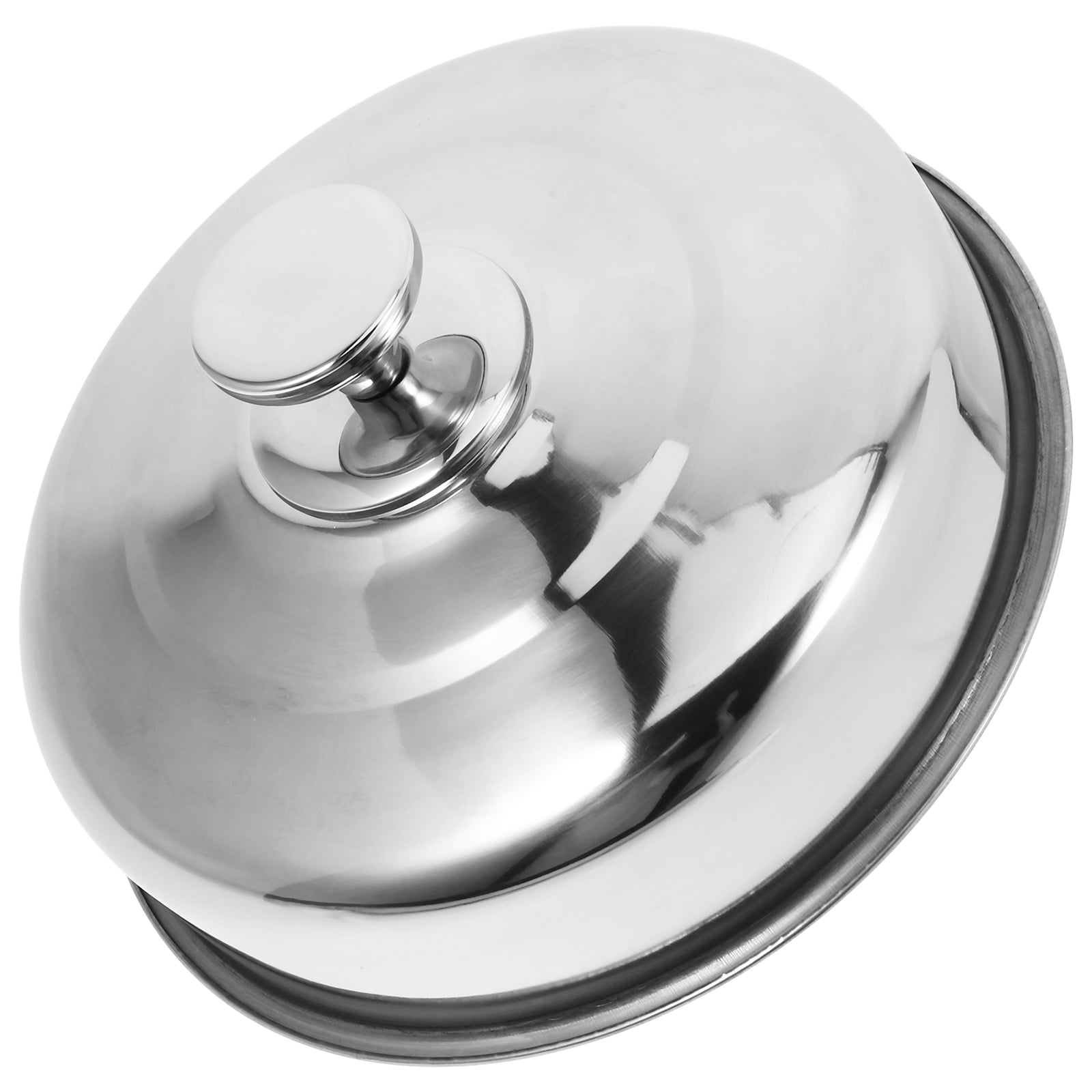 Cheese Melting Dome Round Stainless Steel Steam Basting Cover with ...
