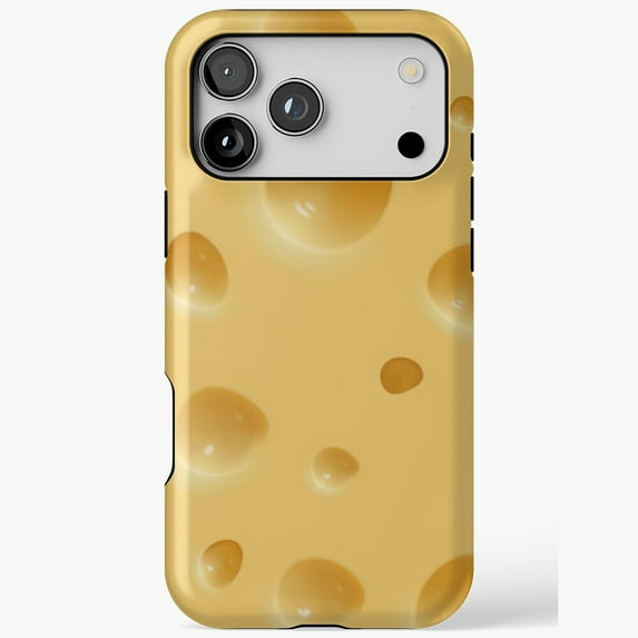 Cheese Minimal Dairy Food Pattern Art Phone Case Compatible iPhone 17 ...