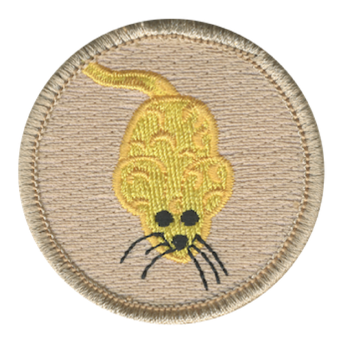 Cheese Mouse Scout Patrol Patch (Sew-on) - ClassB - Walmart.com