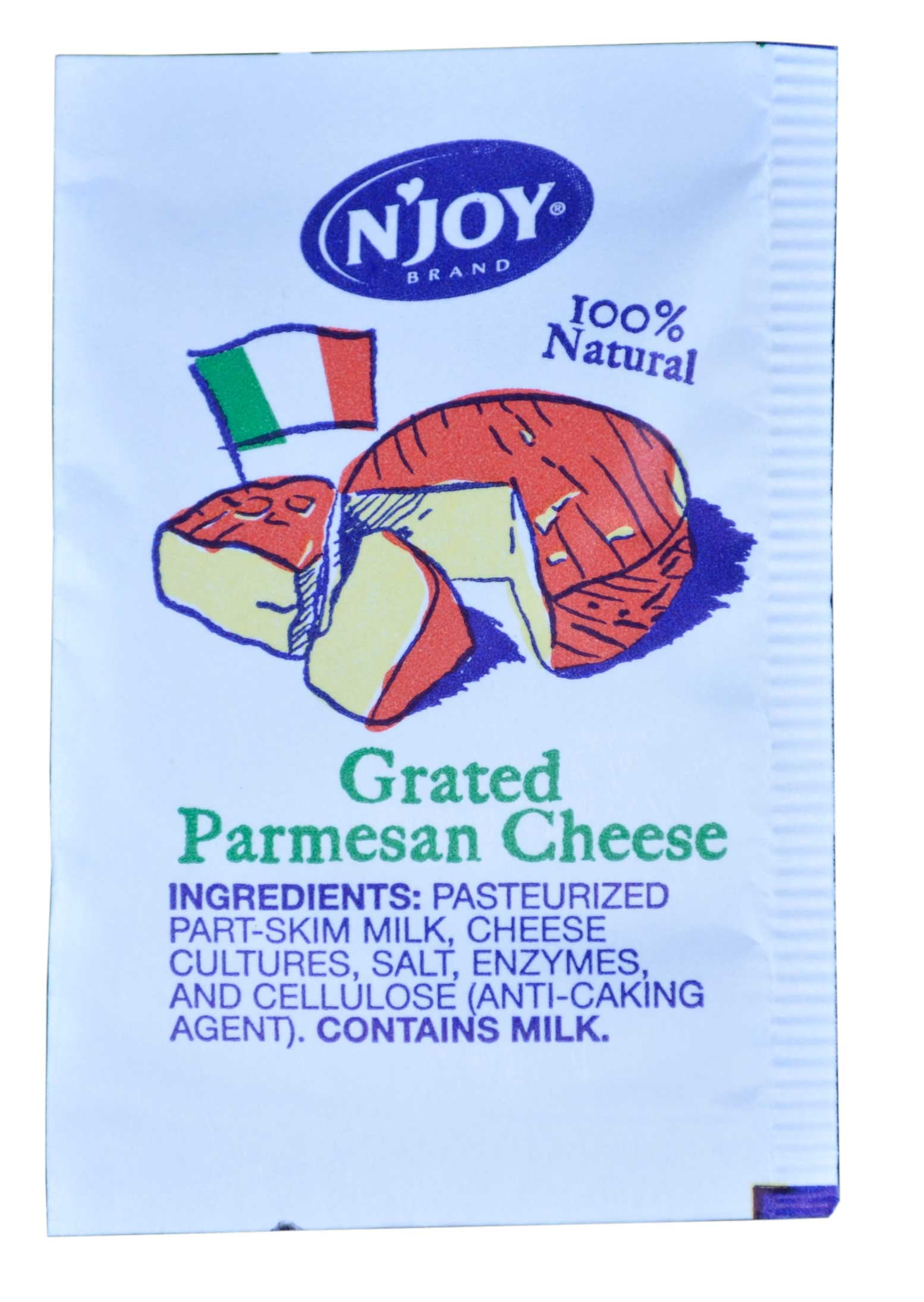 Cheese N Joy Parmesan 200 Packet 3.5 Gram - Walmart.com