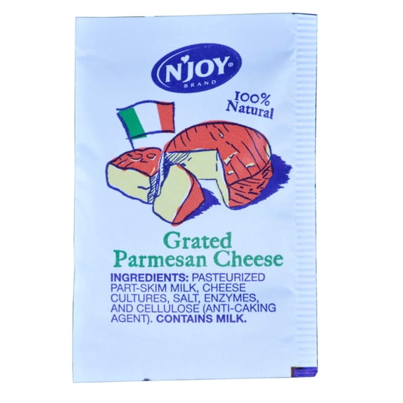 Cheese N Joy Parmesan 200 Packet 3.5 Gram - Walmart.com