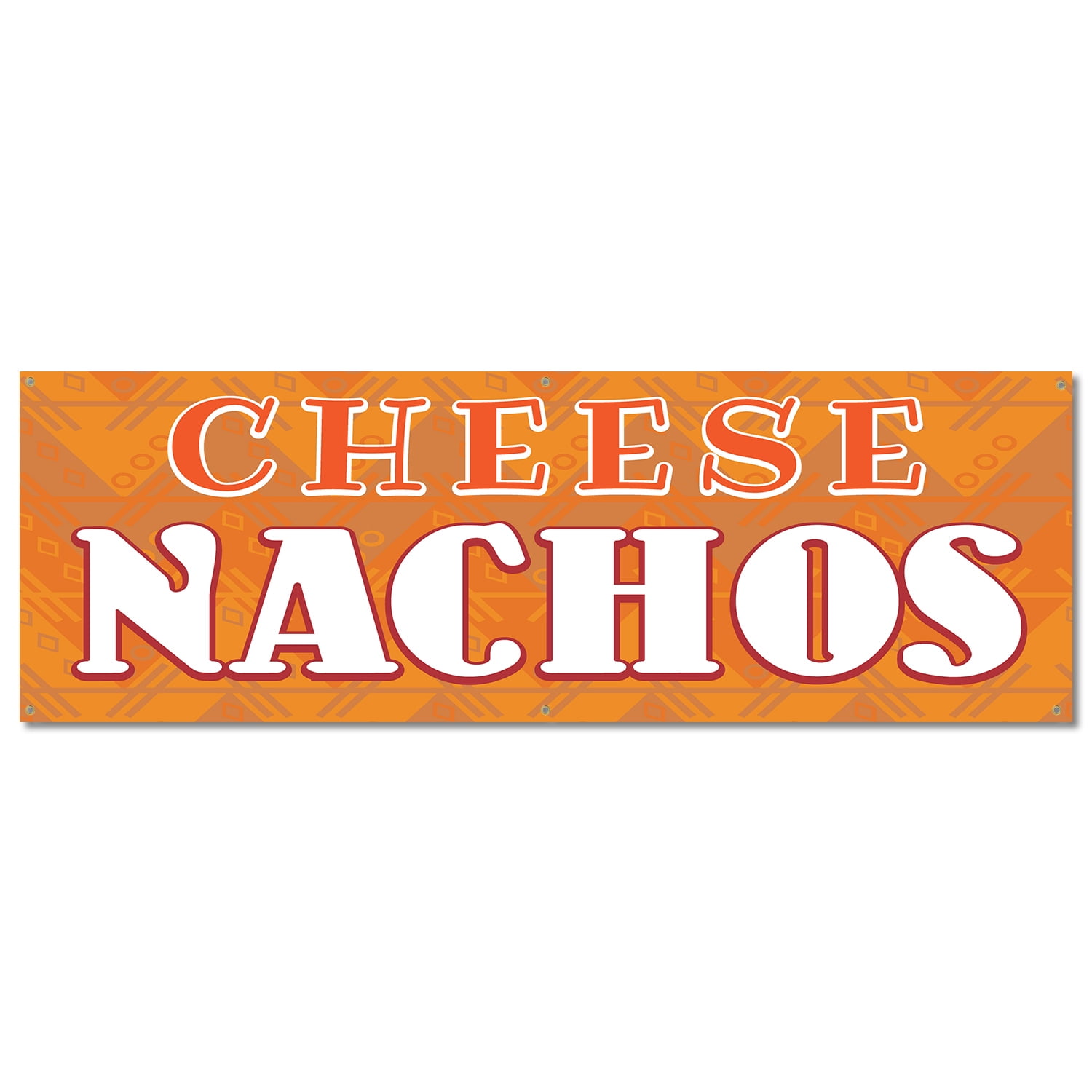 Cheese Nachos | 24" X 72" Banner | Outdoor Vinyl Sign With Grommets ...