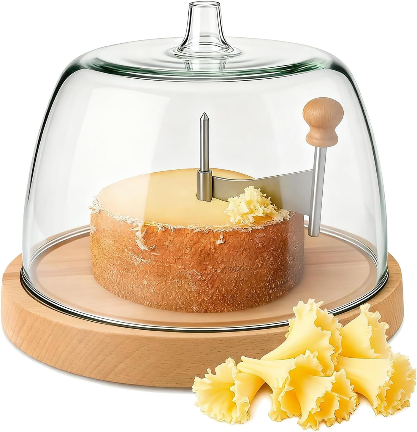 Cheese Shaver, Cheese Curler Wheel, Circular Petite Basque Cheese ...