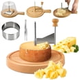 Cheese Shaver, Multifunctional Cheese Curler Wheel with Lid, Handheld ...