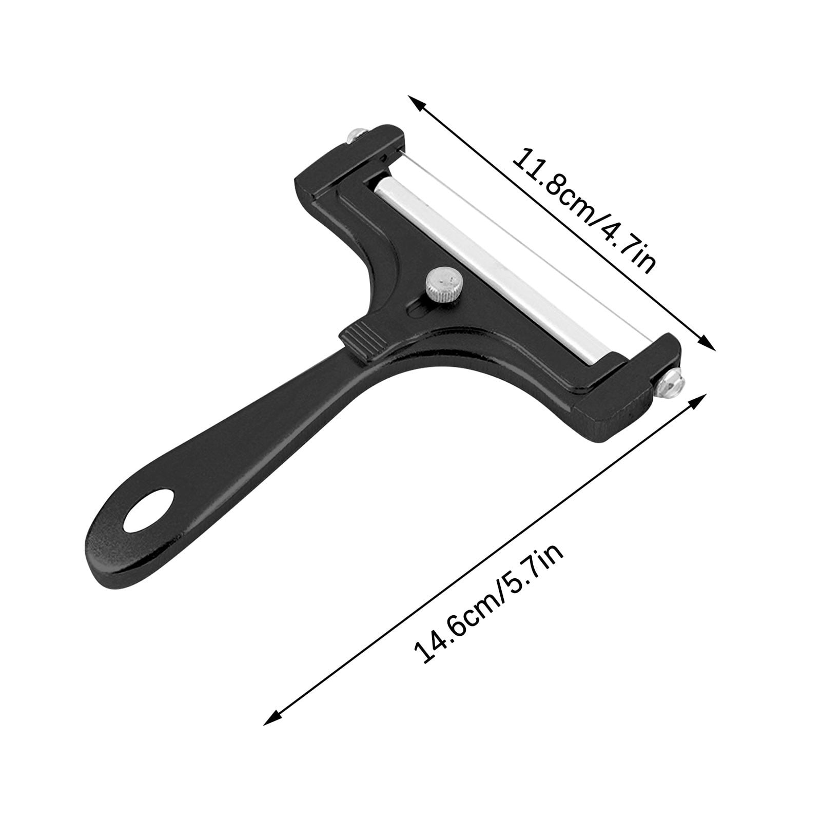 Cheese Slicer With Adjustable Thickness - Stainless Steel Cheese Cutter ...