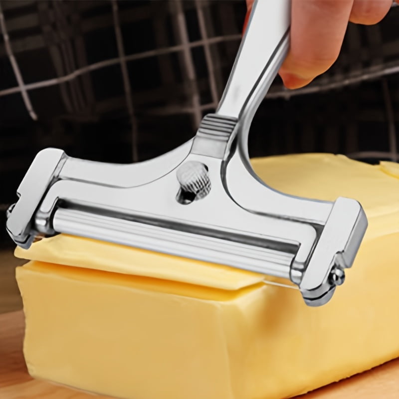 Cheese Slicer Cheese Scraper With Adjustable Thickness Butter Cheese ...