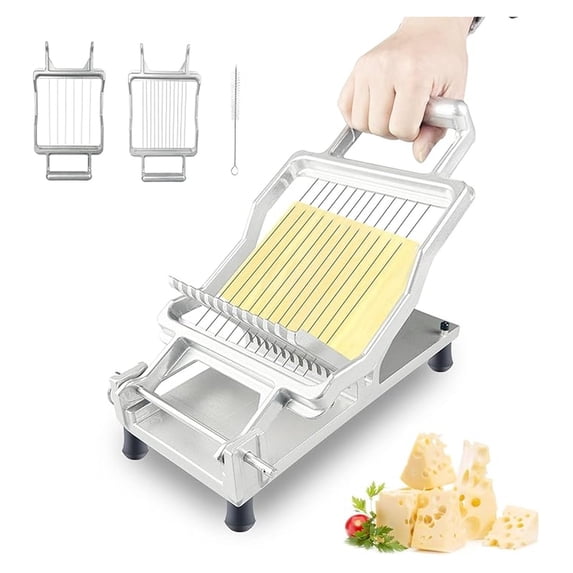 Cheese Slicer Cutter 1cm 2cm Stainless Steel Wire Vegetable Cheese ...
