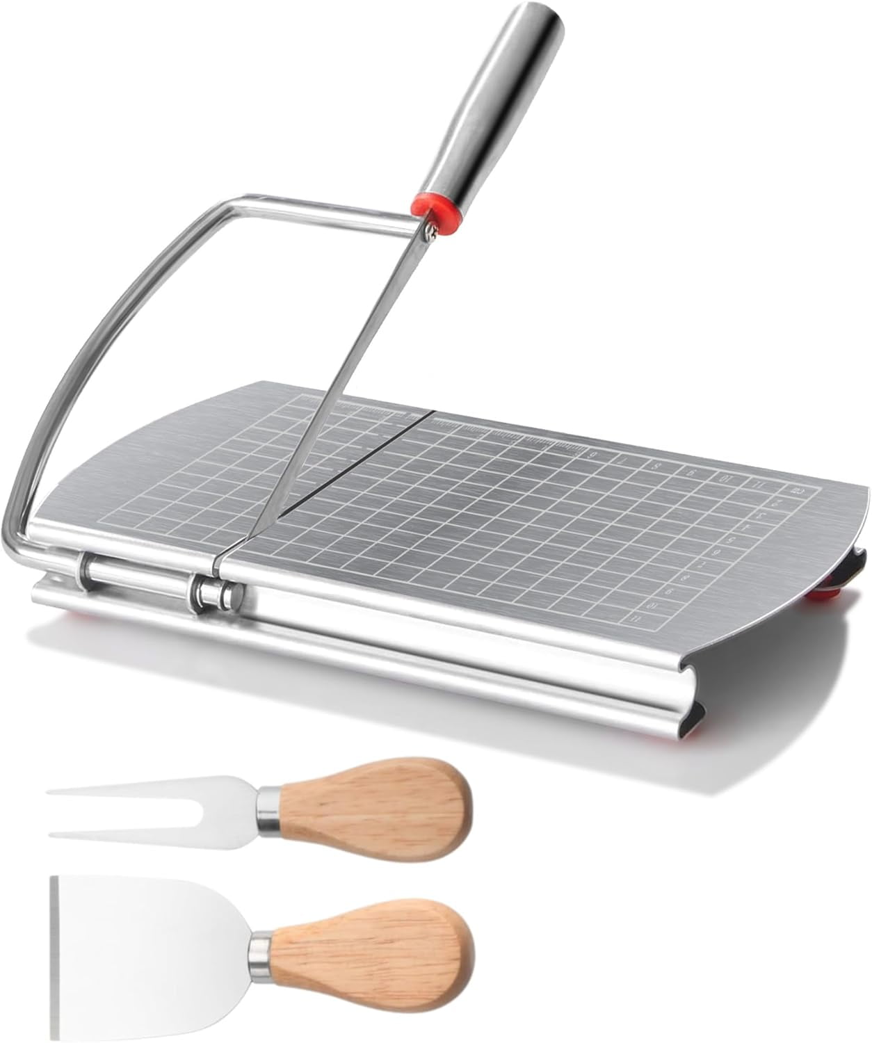 Cheese Slicer, Multipurpose Cheese Cutter Stainless Steel Cheese ...